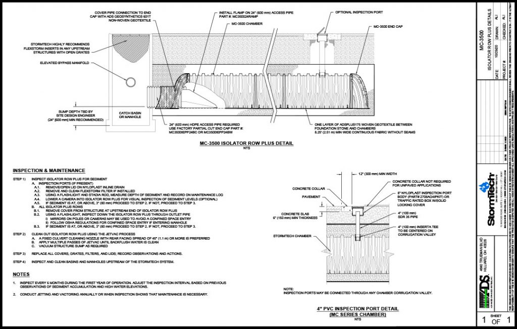 STORMTECH MC-3500 – ADS Apps